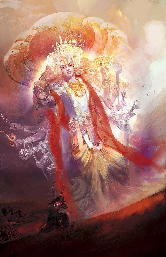 Vishvarupa Darshan | arya-akasha