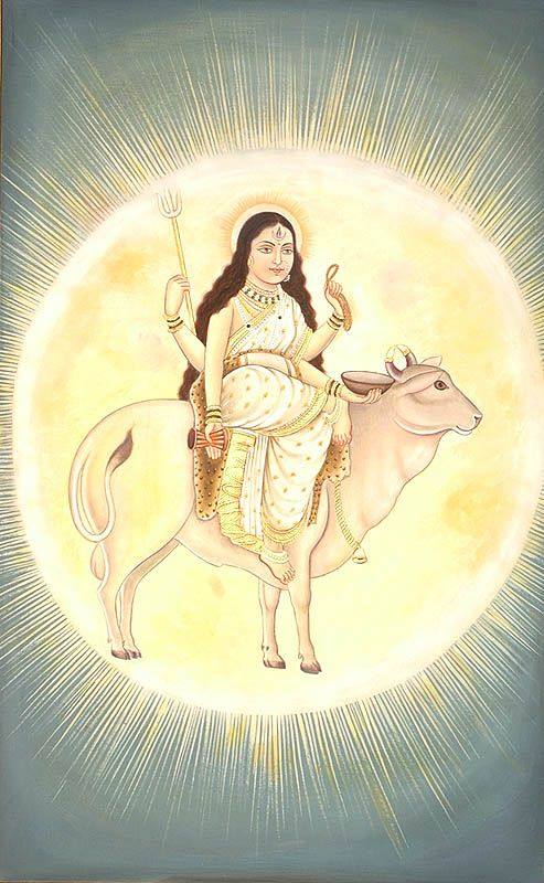 For Friday & For Full Moon – MahaGauri Devi | arya-akasha