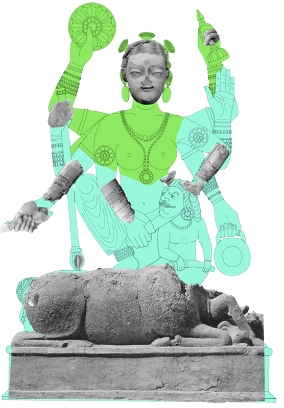 Durga Near Ghazni – A “Buddhist” Representation Afghanistan’s Hindu ...