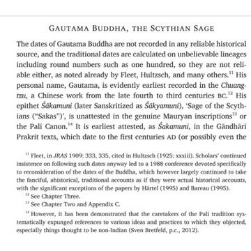 Against The Notion Of Gautama Buddha As A “Scythian Sage” | arya-akasha